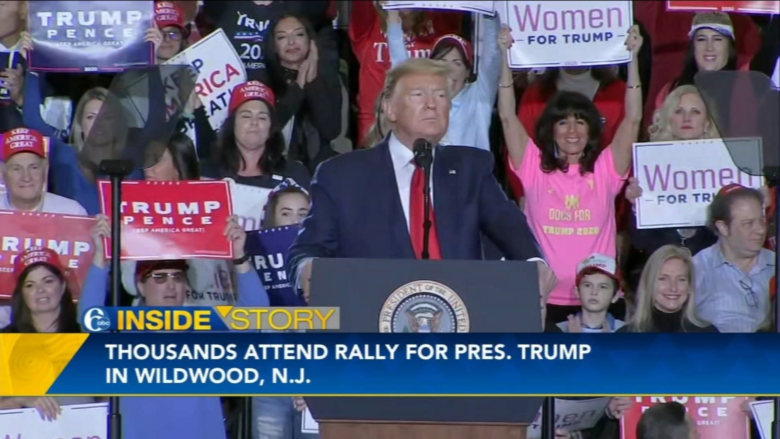 President Donald J. Trump's rally attracts thousands, the latest 2020 ...