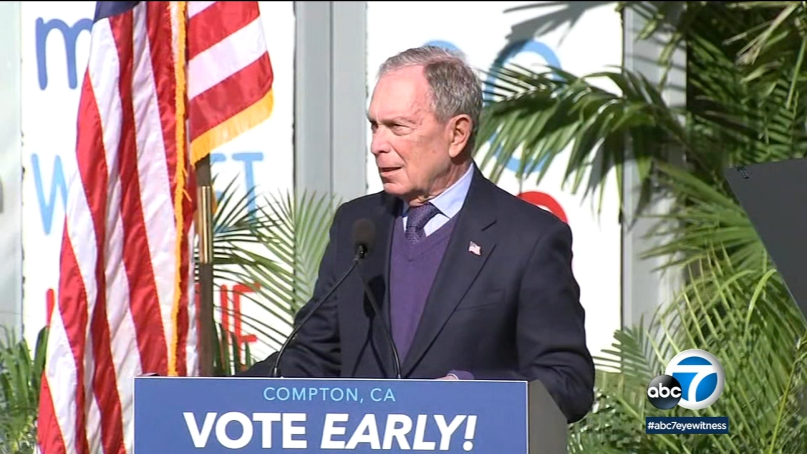 Michael Bloomberg betting big on California, brings campaign to Compton ...