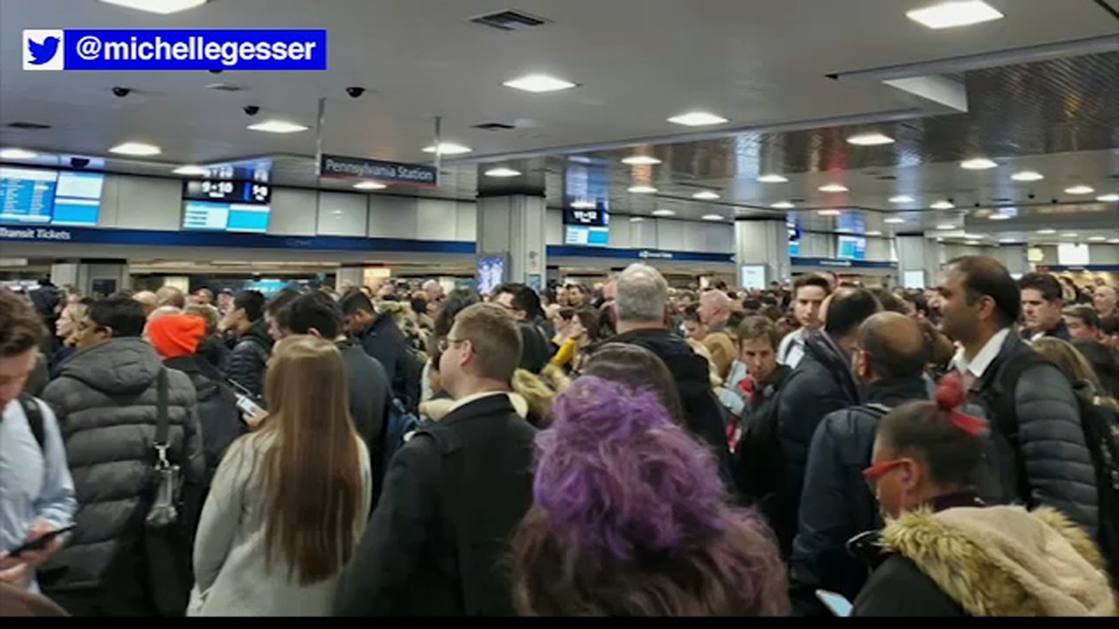 Service back to normal after power outage derails commute for NJ ...