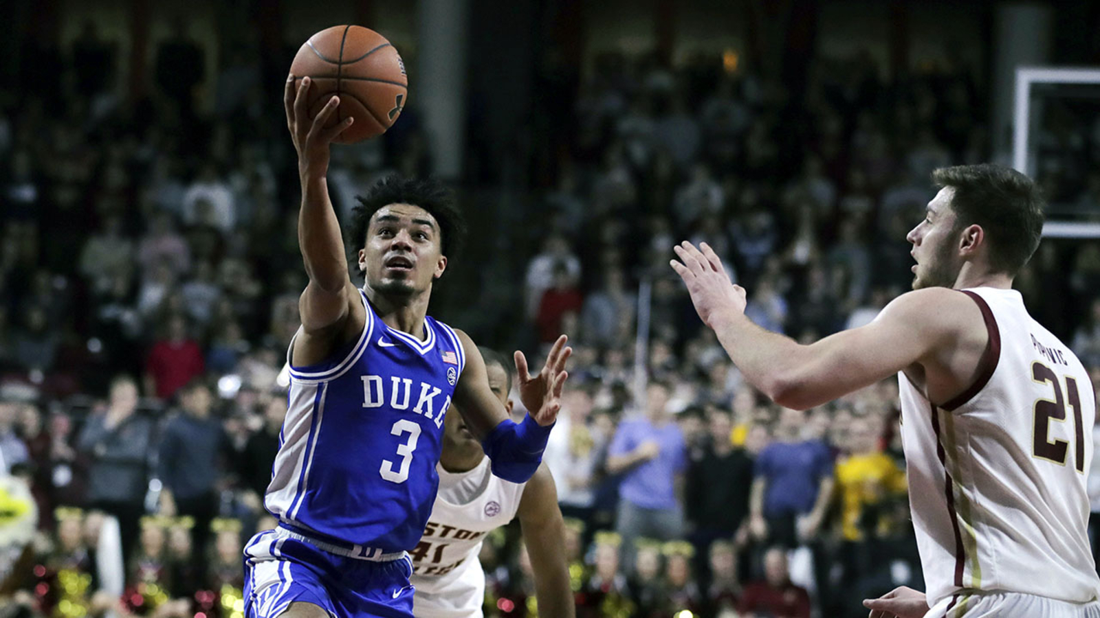 Sluggish No. 7 Duke rallies to beat Boston College 63-55 - ABC11 ...