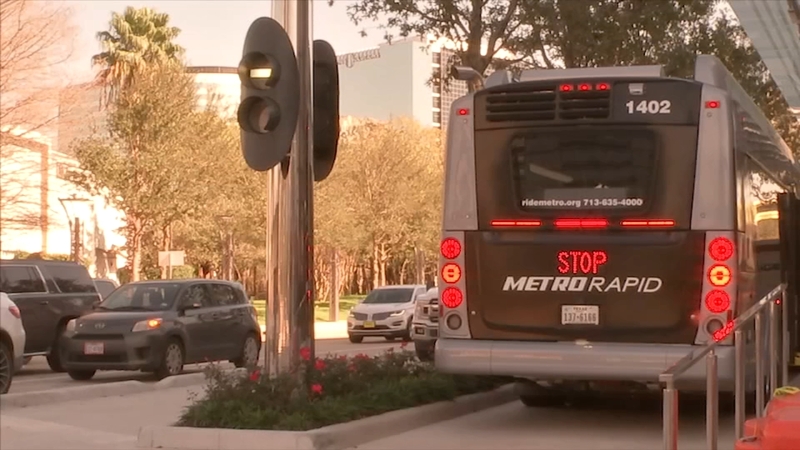 Houston Metro Bus Inside