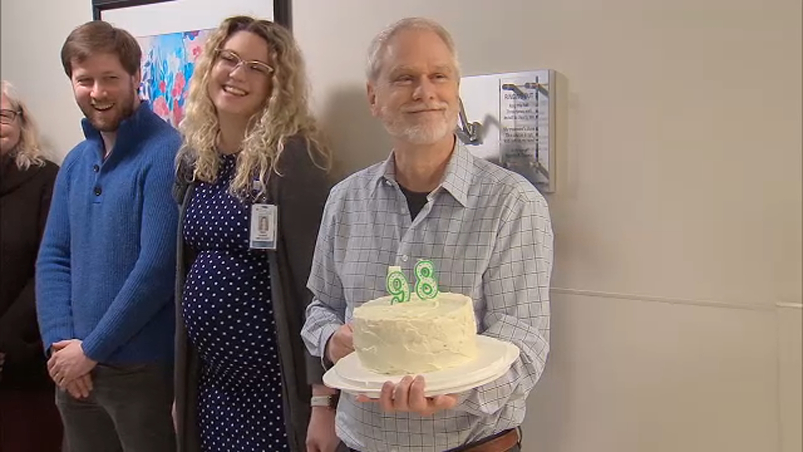 Northwestern University professor Rick Gaber celebrates beating ...
