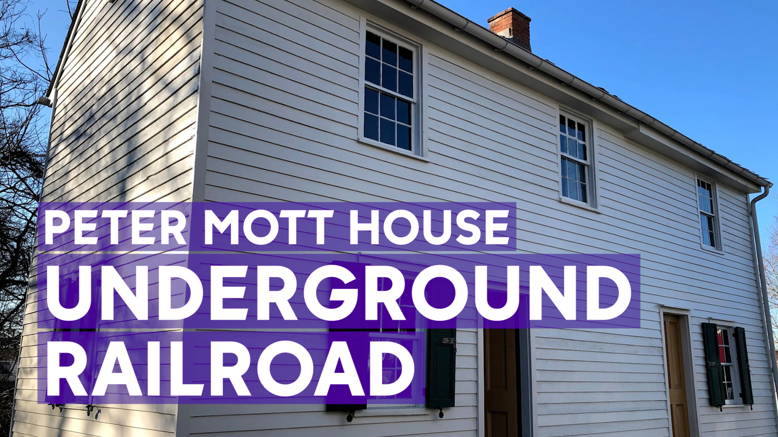 Black History Month: The Peter Mott House - New Jersey's Underground ...