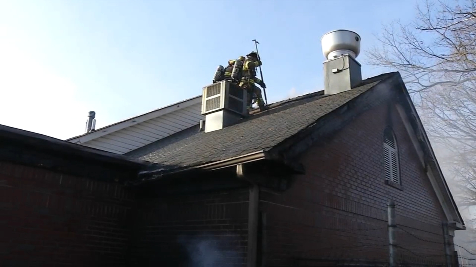 Church fire: Flames erupt in Coleman United Methodist Church in ...