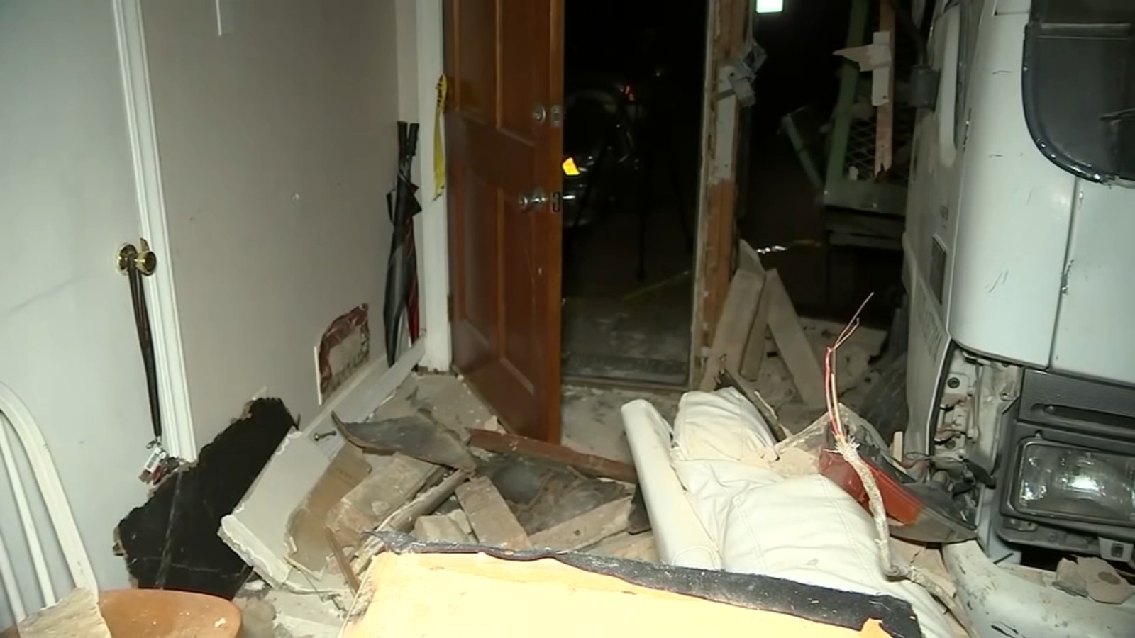 Landscaping truck crashes into Charlotte living room, injures woman ...