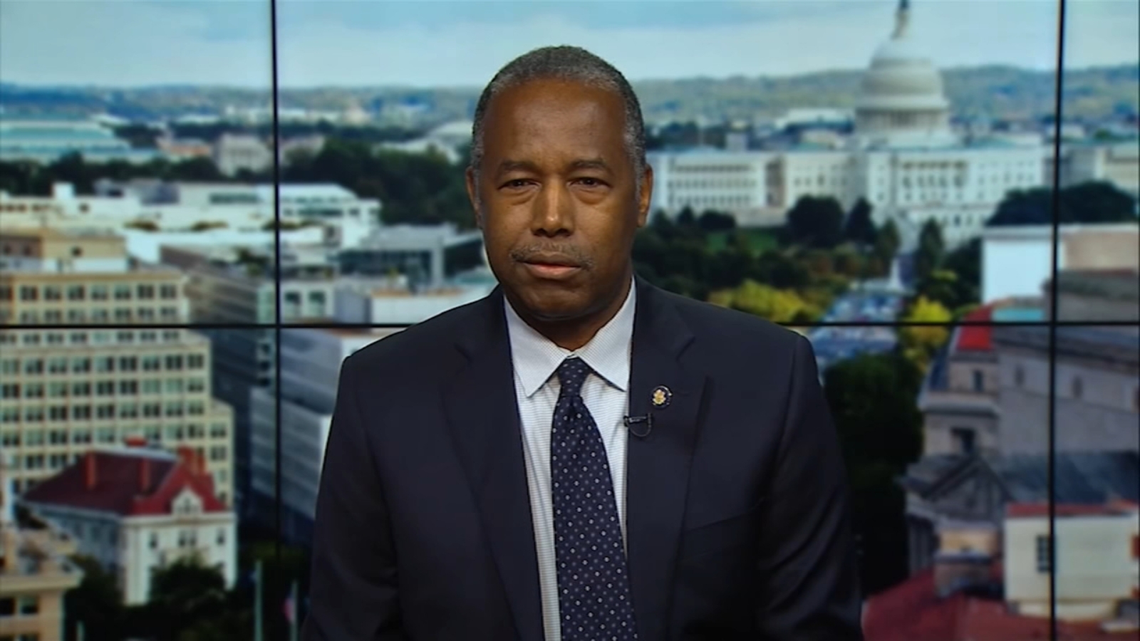 Housing Secretary Ben Carson discusses McDougald Terrace, public ...