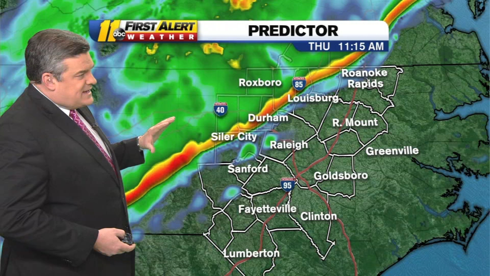 NC weather: Thunderstorms, gusty winds possible in central NC - ABC11 ...