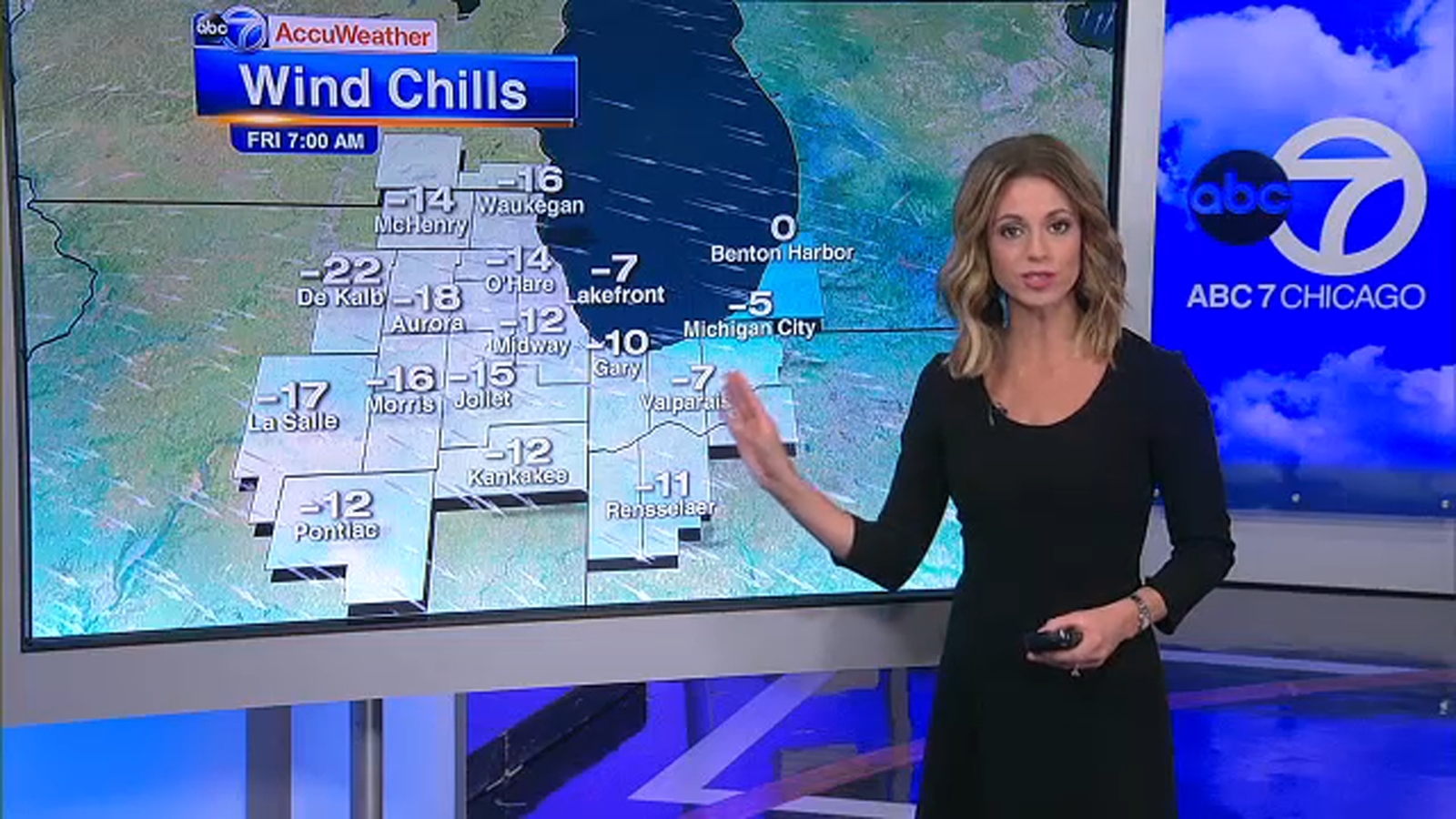 Chicago AccuWeather: Mostly sunny and cold Friday | abc7chicago.com
