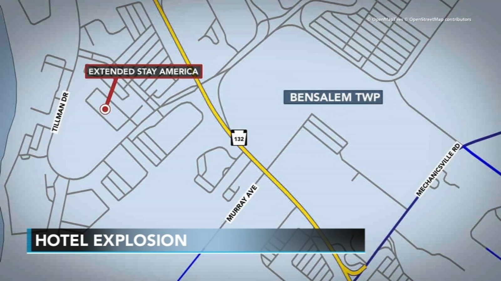 Extended Stay of America explosion caused by aerosol can, burning ...