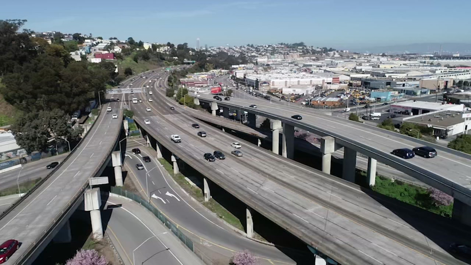 Series of closures set for US Highway 101 in San Francisco for ongoing ...