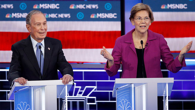 Nevada Democratic debate: Mike Bloomberg under fierce attack at ...