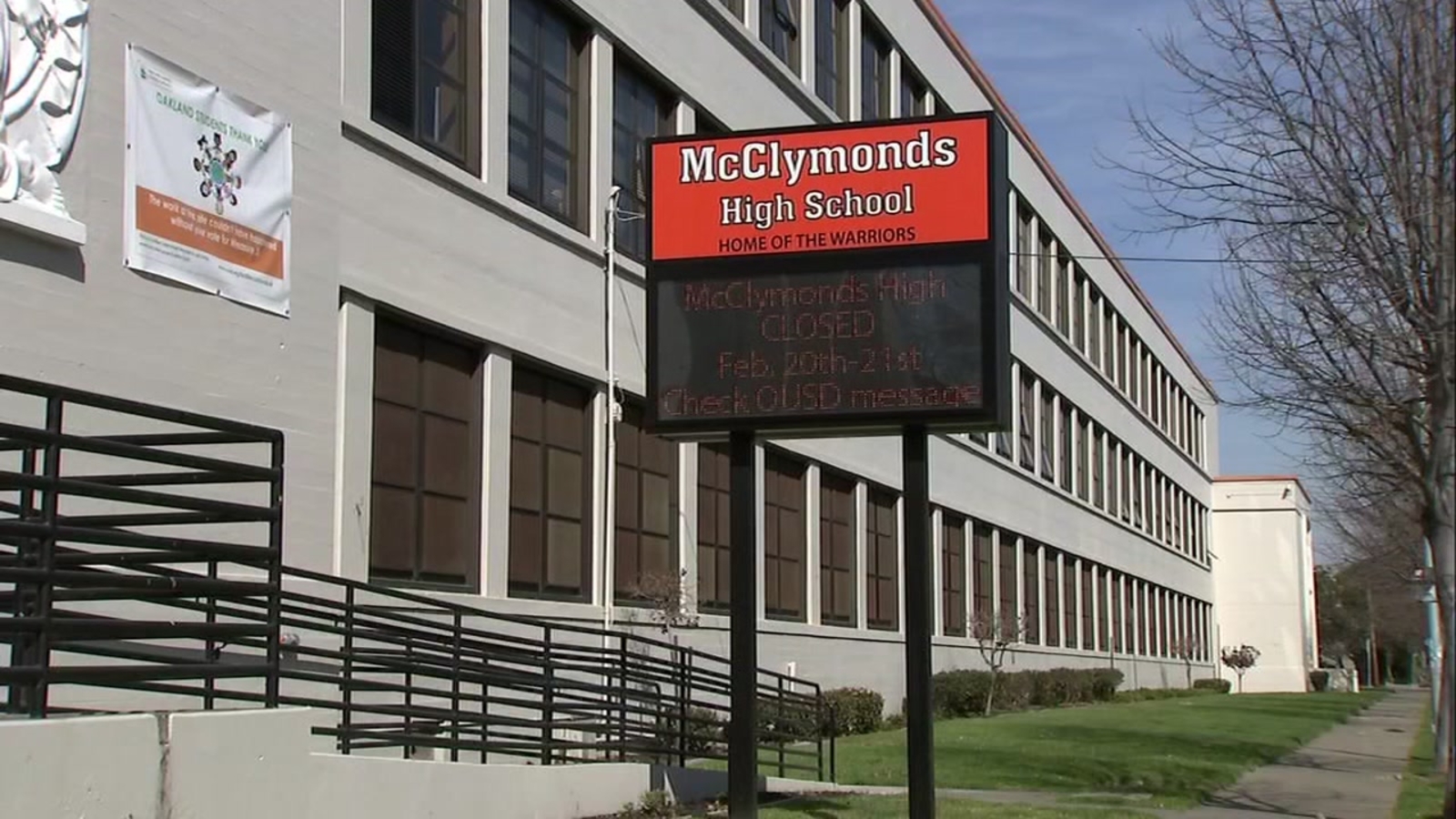 McClymonds High School chemical scare: District searching for space to ...