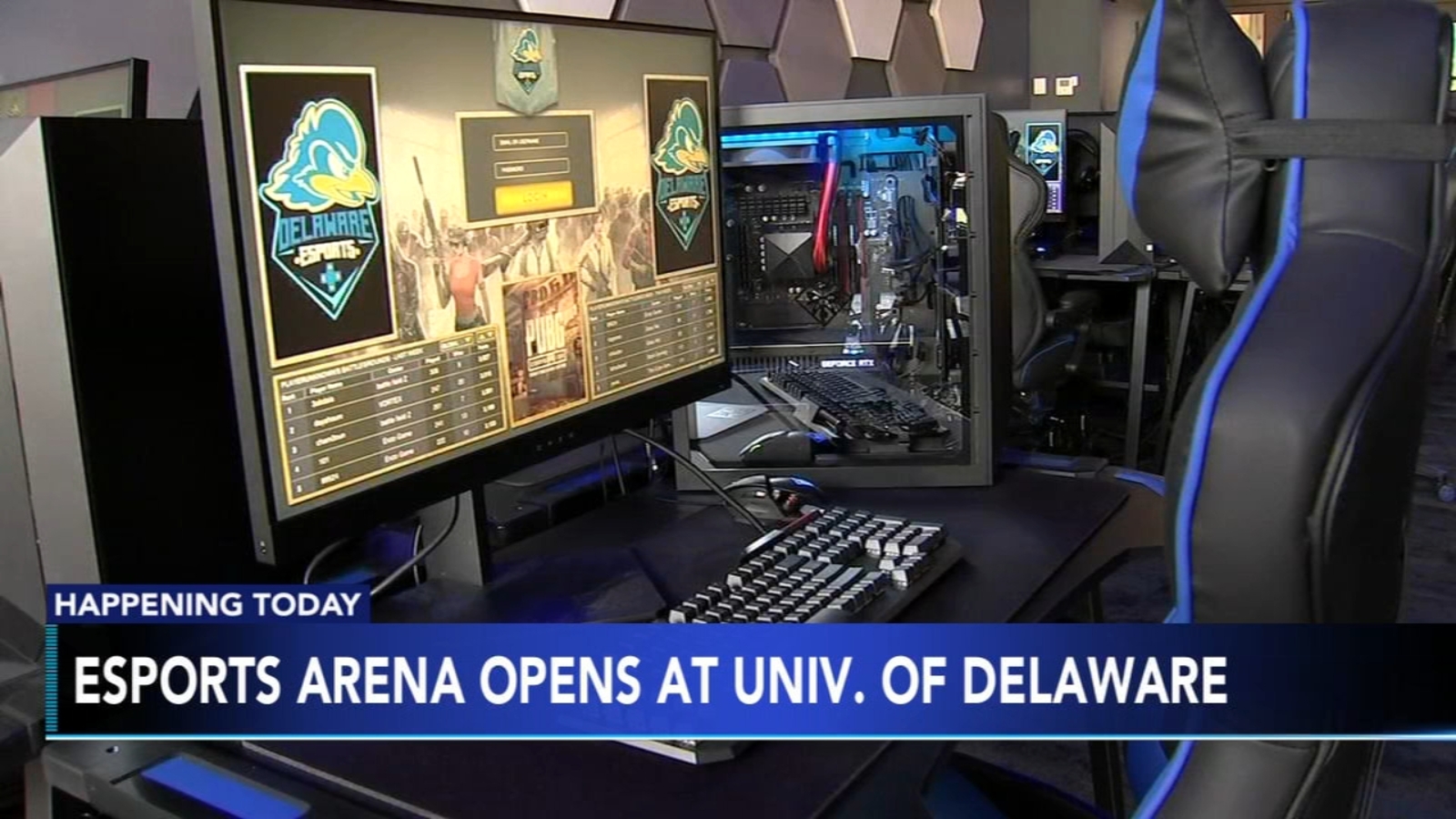 University of Delaware opens esports arena on campus at Perkins Student ...