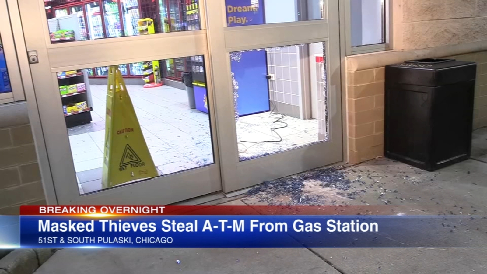 Chicago crime: Thieves steal ATM from Southwest Side gas station ...
