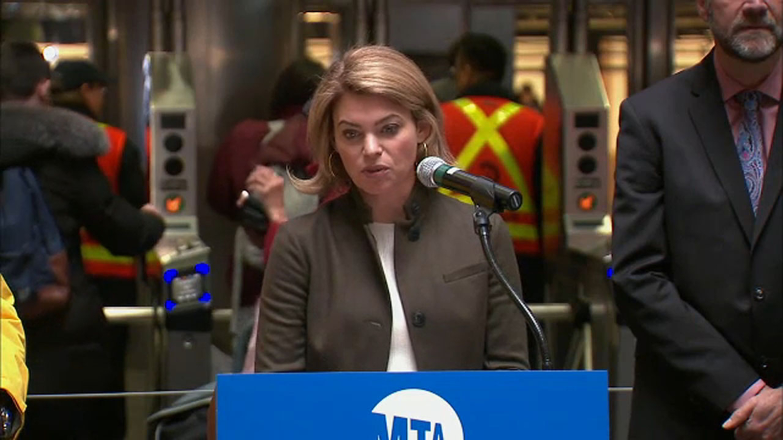 MTA names Sarah Feinberg interim New York City Transit president as it ...