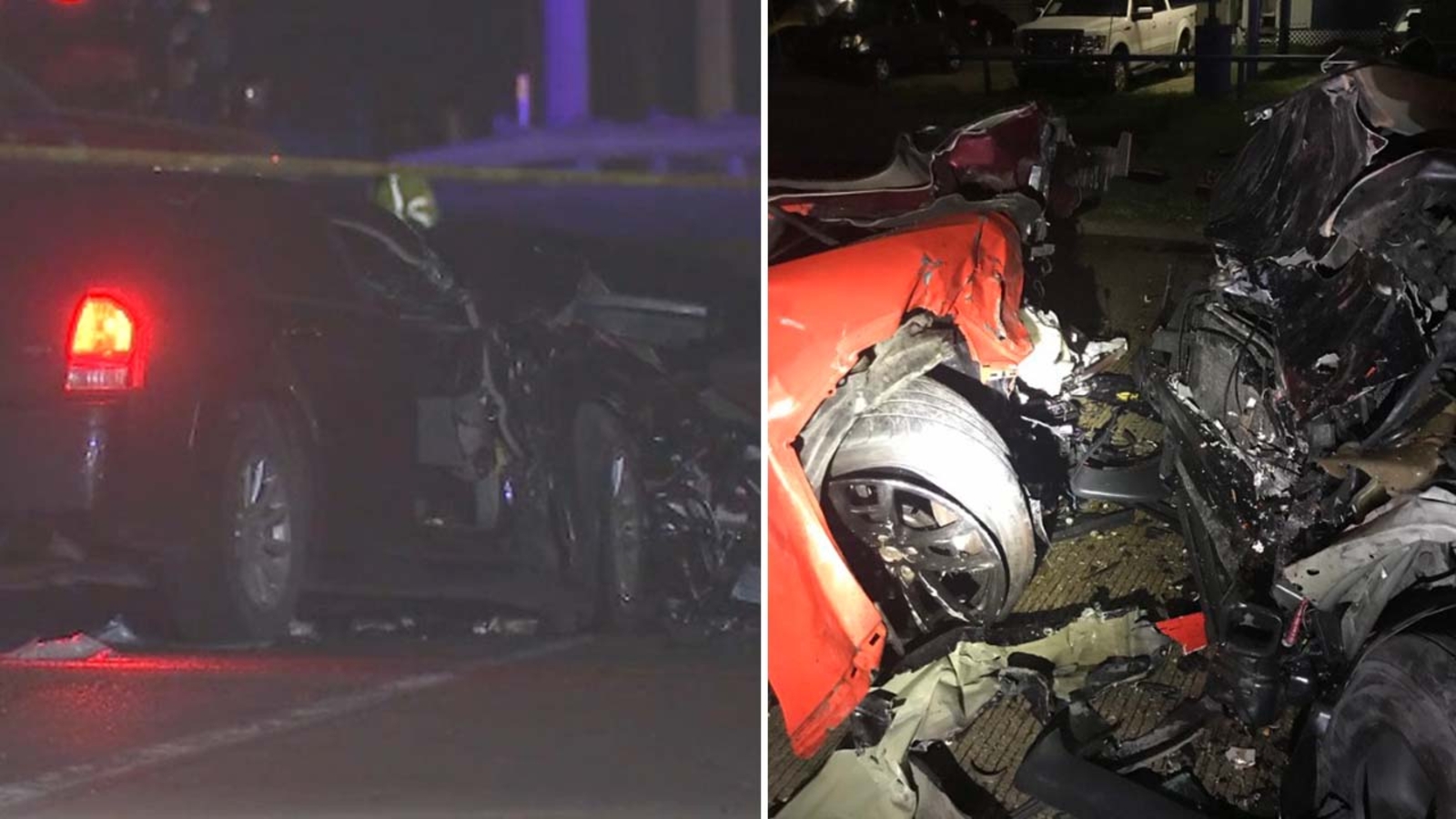 Couple speeding in Dodge Challenger killed in 6-vehicle crash, sheriff ...
