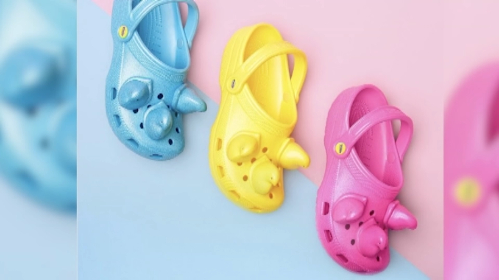 Crocs, Peeps team up to release Peeps-themed shoes - ABC7 New York