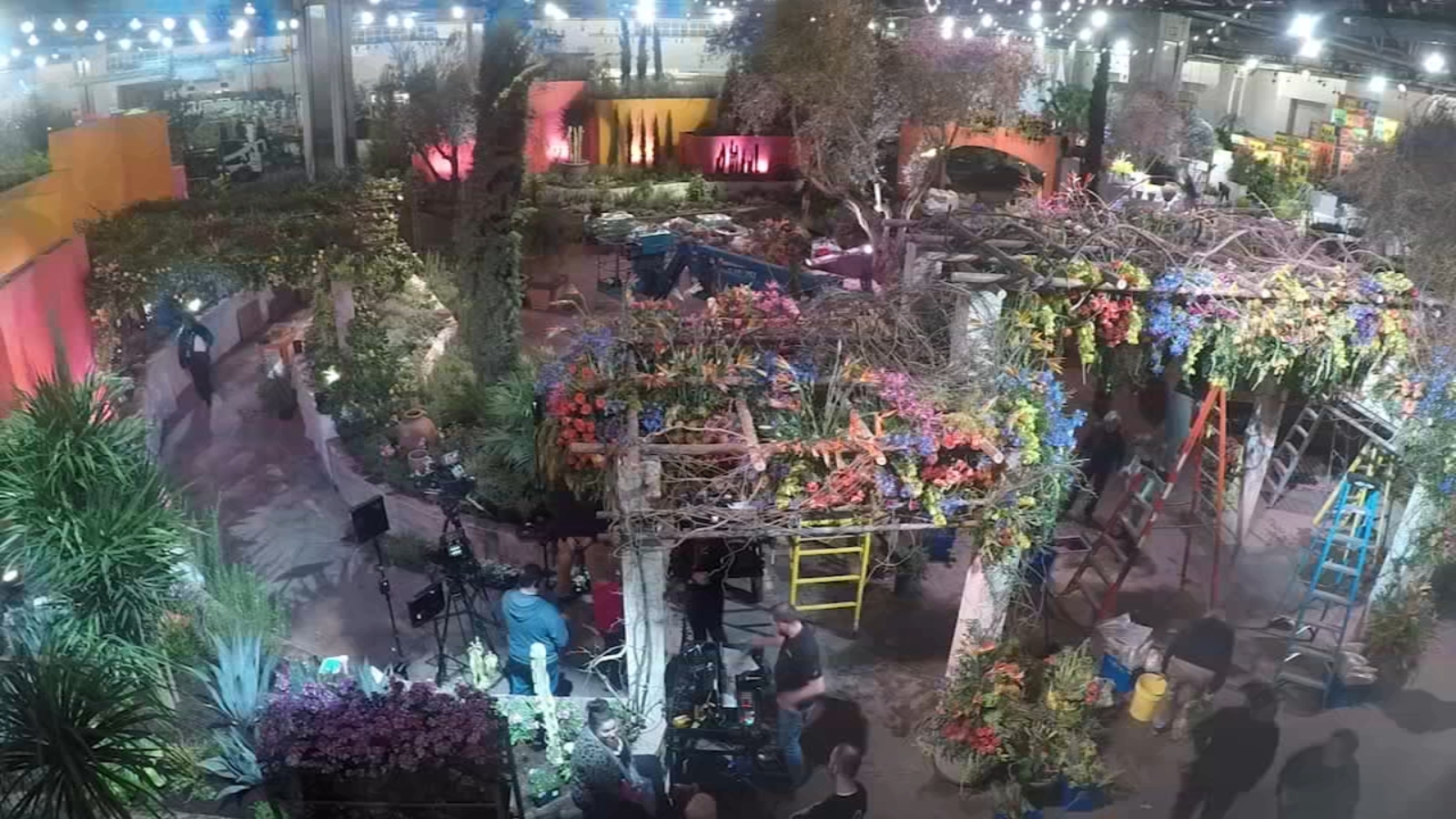 Time-lapse video shows 2020 PHS Flower Show transformation at ...