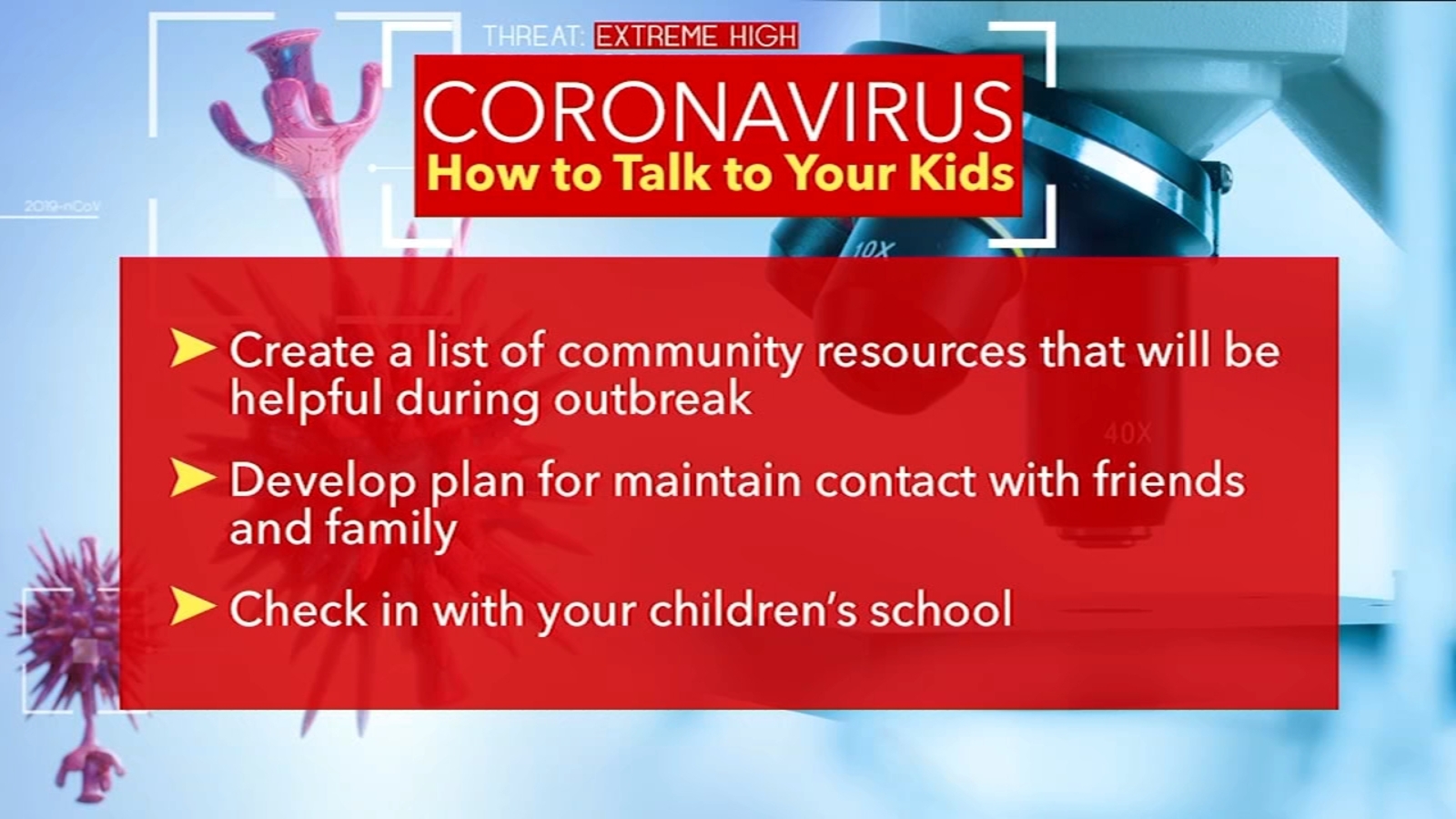 Coronavirus: How to talk to your children about concerns as items fly ...