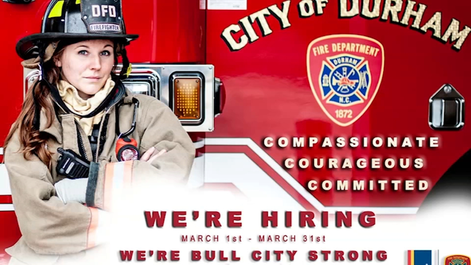Durham Fire Department looking to hire women, people of color - ABC11 ...