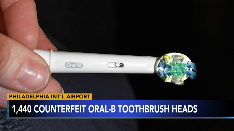 Counterfeit Oral-B toothbrush heads seized at Philadelphia ...