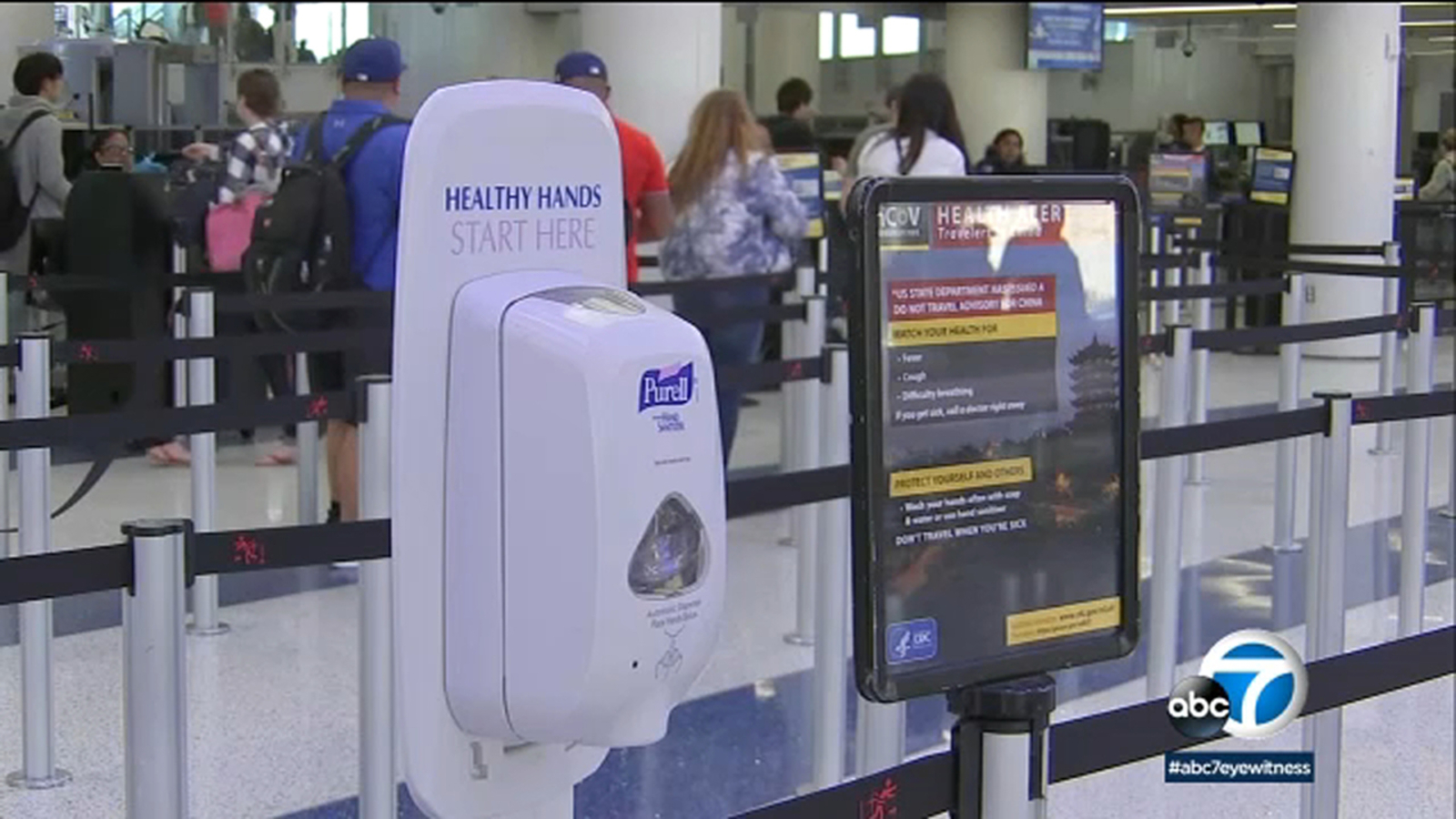 How LAX is ramping up sanitation procedures in response to new ...