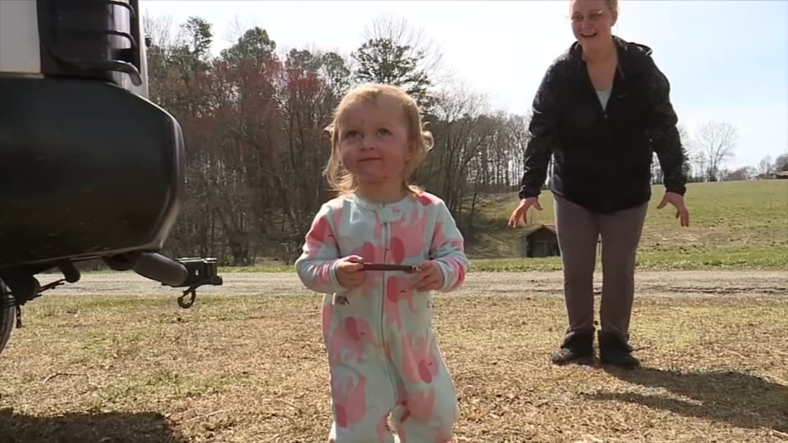 Surry County NC 2-year-old girl pinned under pine tree that fell ...
