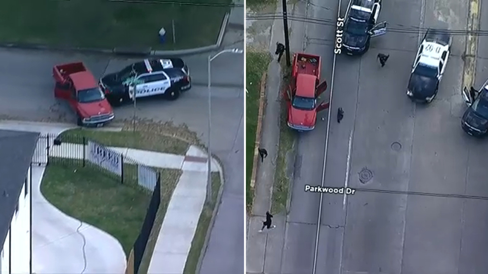 Houston police officers take down 4 suspects after wild chase on SH-288 ...