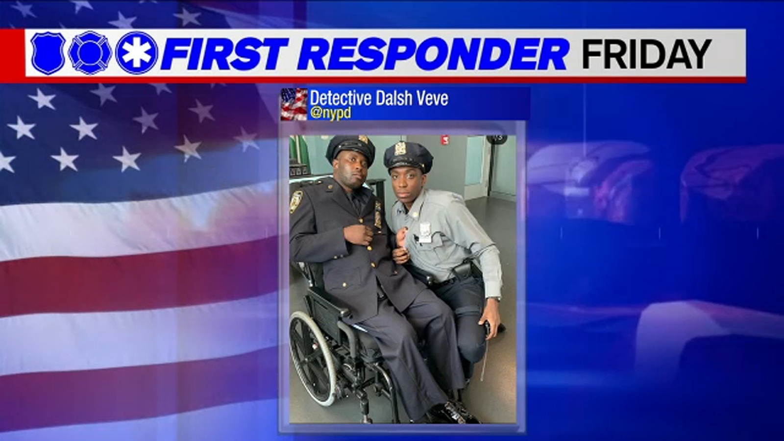 First Responder Friday: NYPD Officer Lowery - ABC7 New York