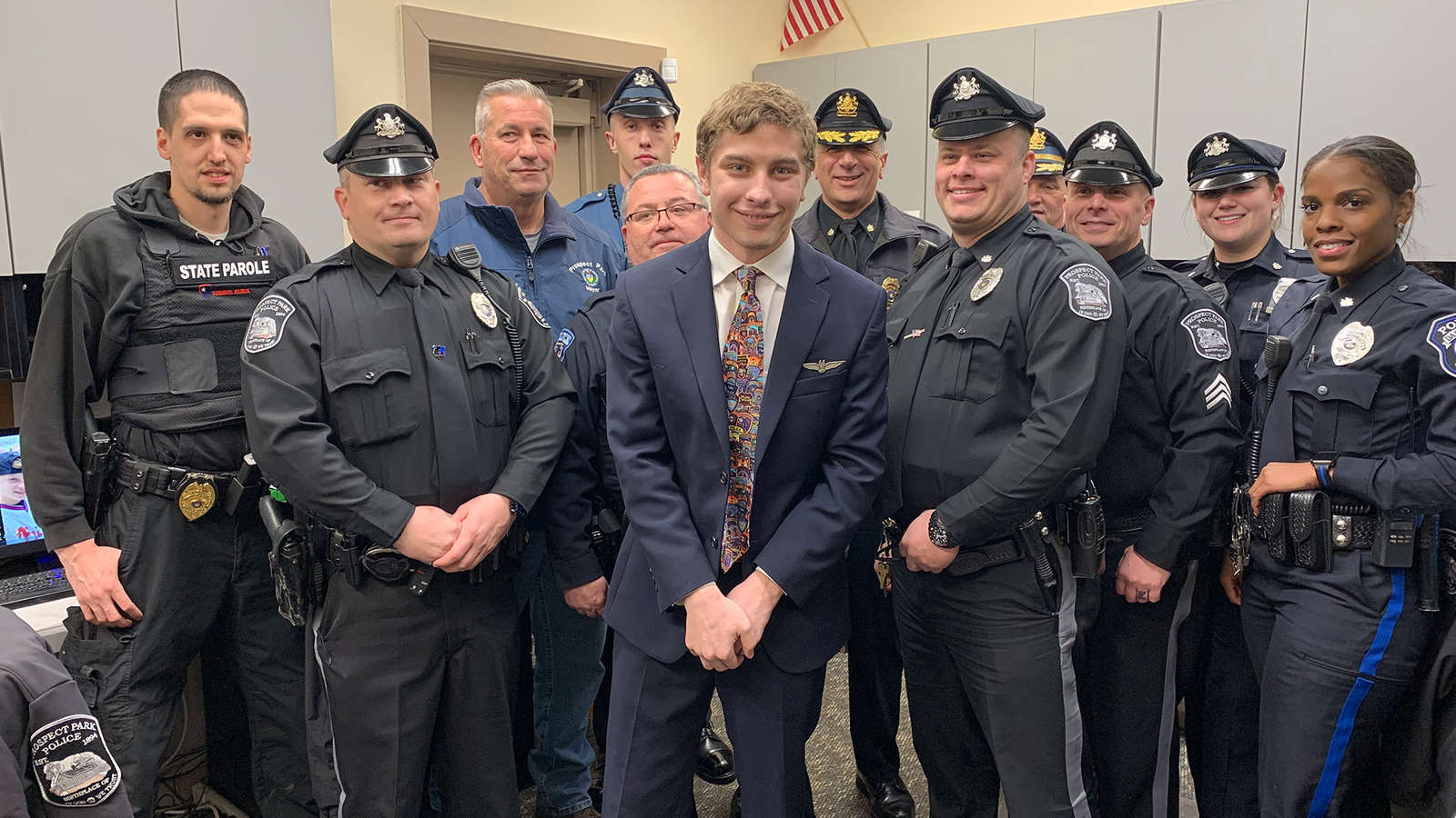 Malvern Teen Travels to Police Stations to Spread Autism Awareness ...