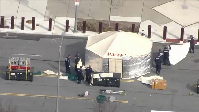 Coronavirus Philadelphia: Pennsylvania Task Force 1 crews setting up at ...
