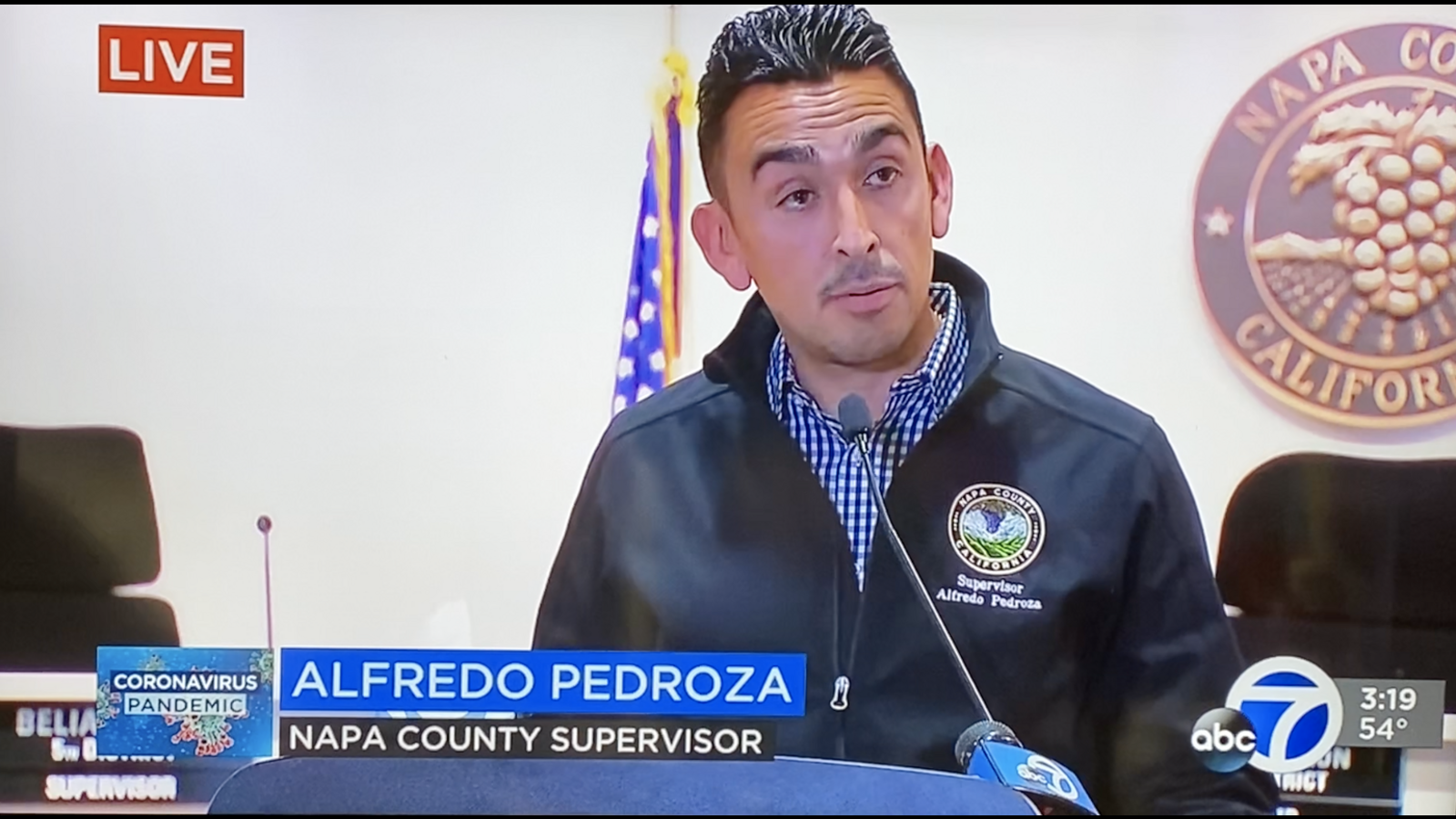 Orden de refugio en hogar en el condado de Napa - ABC7 San Francisco