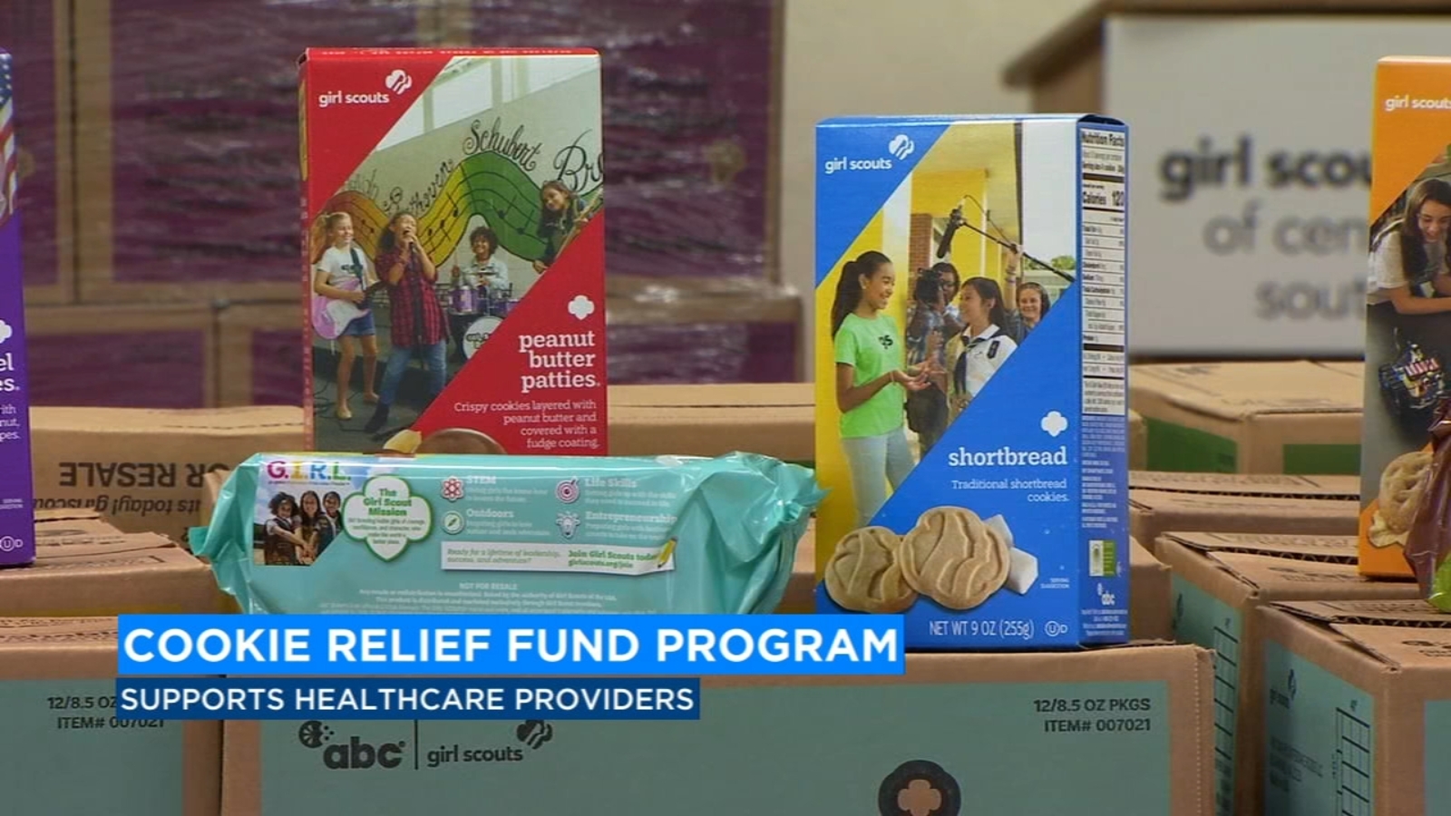 Girl Scouts' Cookie Relief Fund delivers cookies to healthcare workers ...