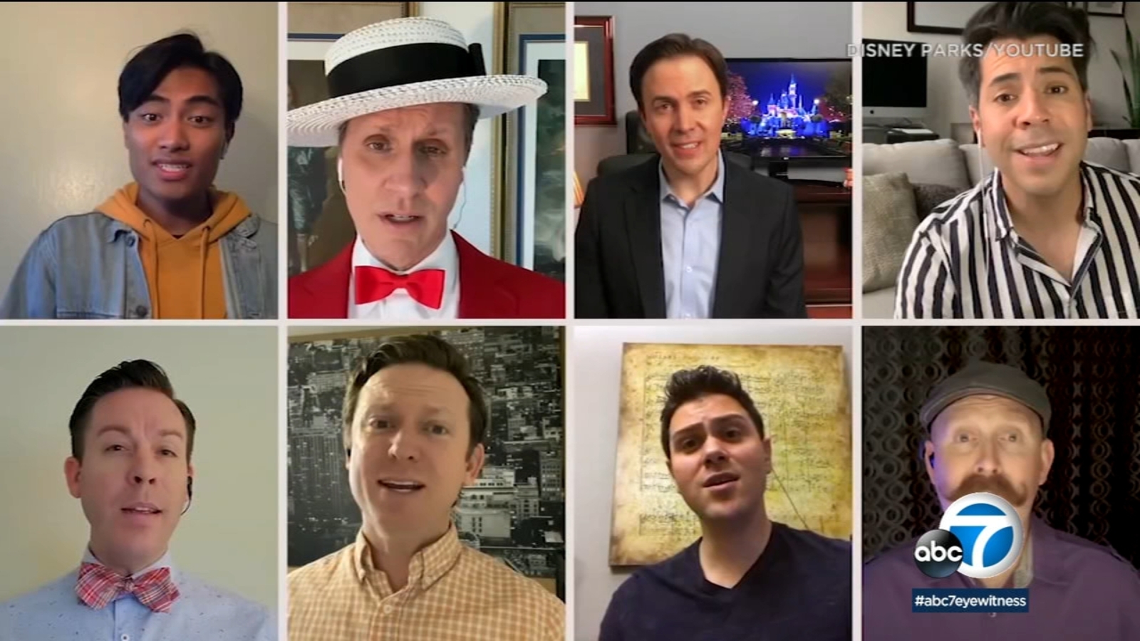 Disneyland's Dapper Dans bring Disney magic with at-home harmonizing ...
