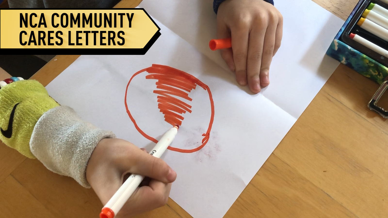 School makes letters for nursing homes in their community - ABC7 Los ...