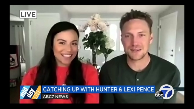 Coronavirus coping: San Francisco Giants' Hunter Pence, wife Lexi share ...