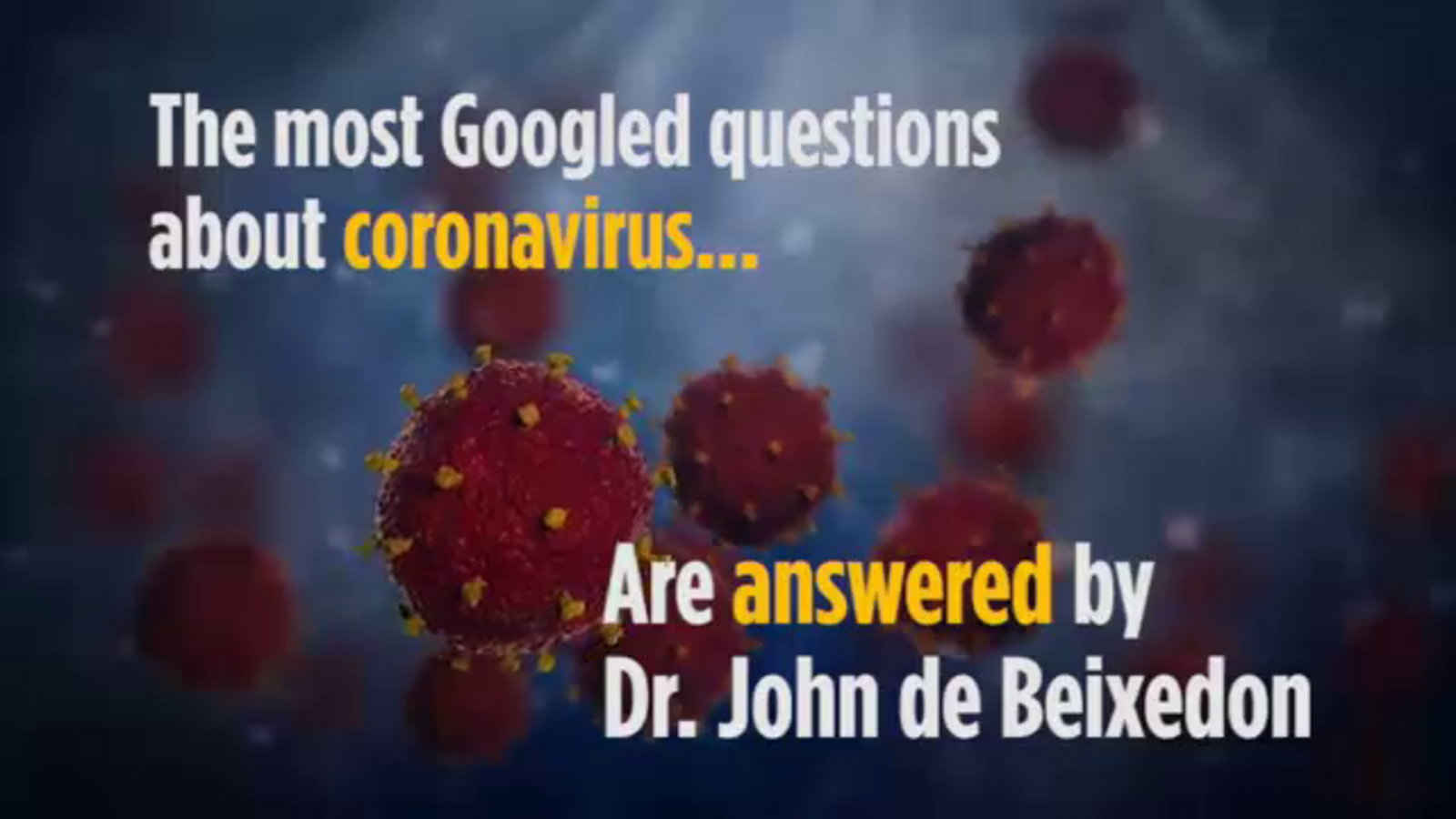 Coronavirus FAQ: Doctor answers commonly Googled questions - ABC7 Los ...