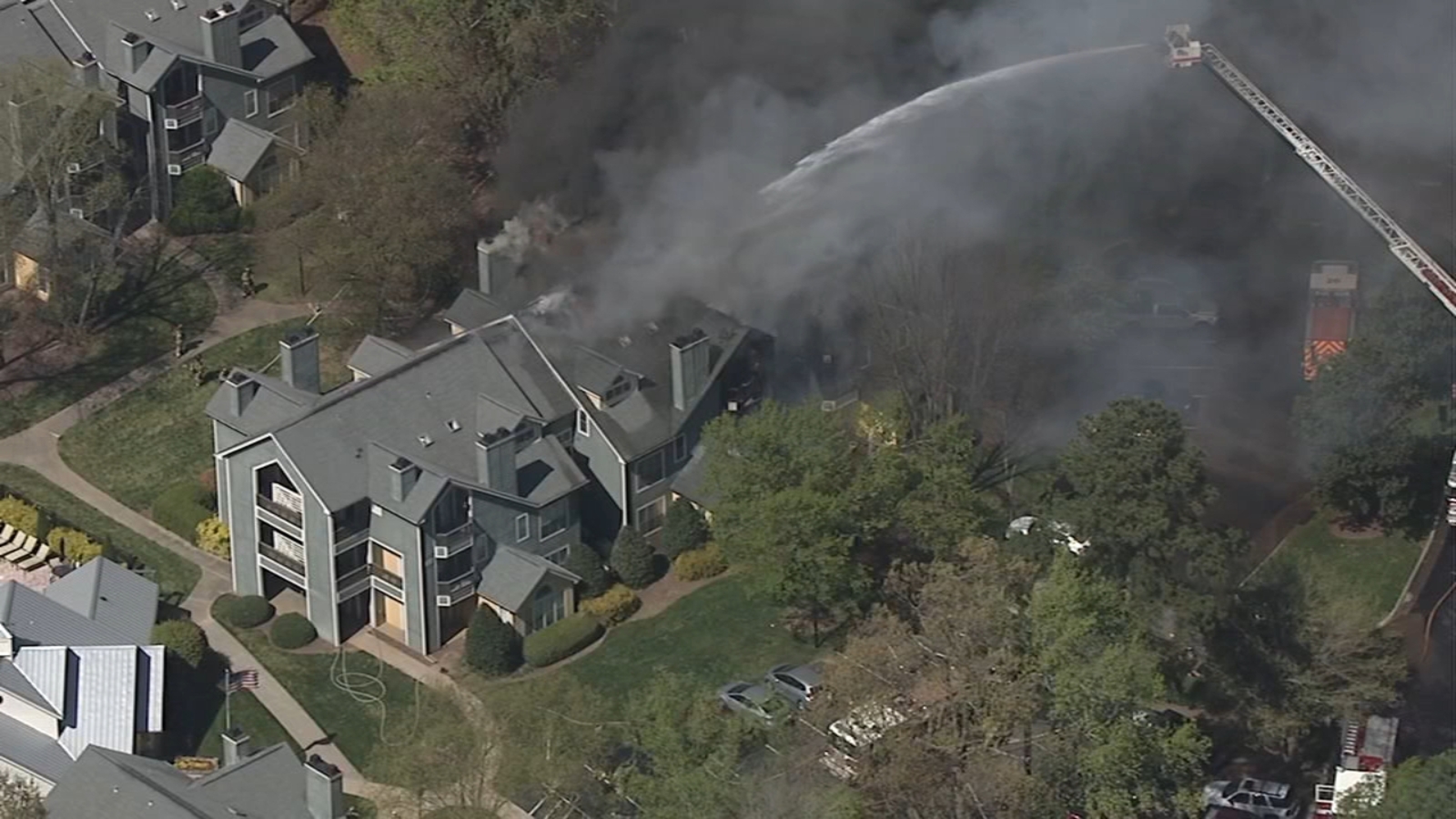 Raleigh Residents Devastated After Massive Apartment Fire No Injuries
