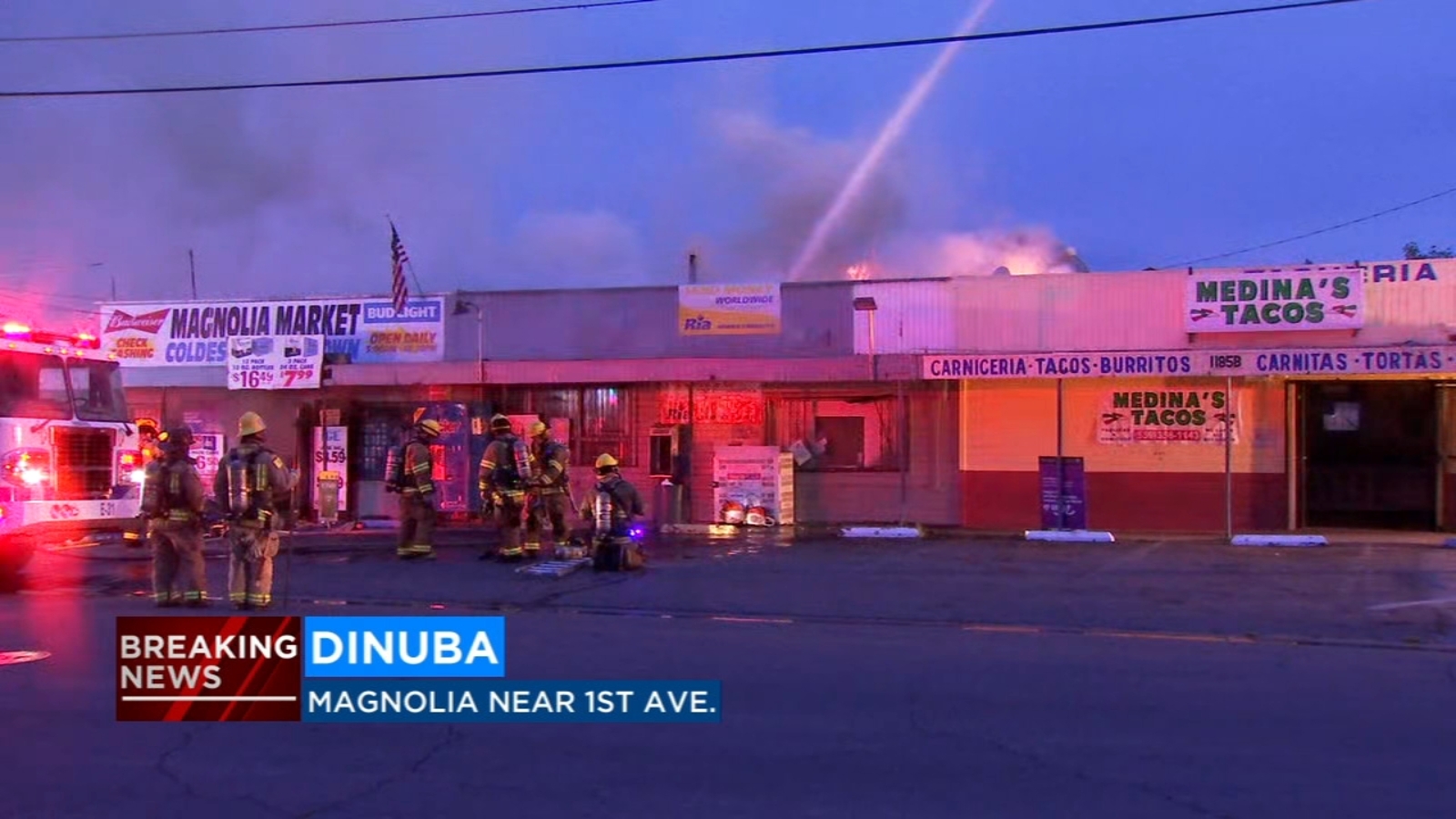 Fire breaks out inside Magnolia Market in Dinuba - ABC30 Fresno