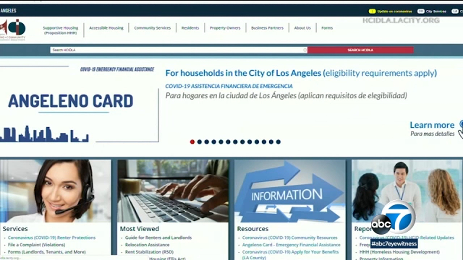 Coronavirus: Website for free 'Angeleno' prepaid debit card crashes ...