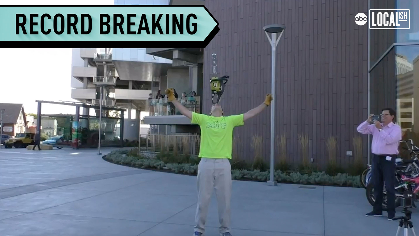 checking in to see how the world record man is spending his time in ...