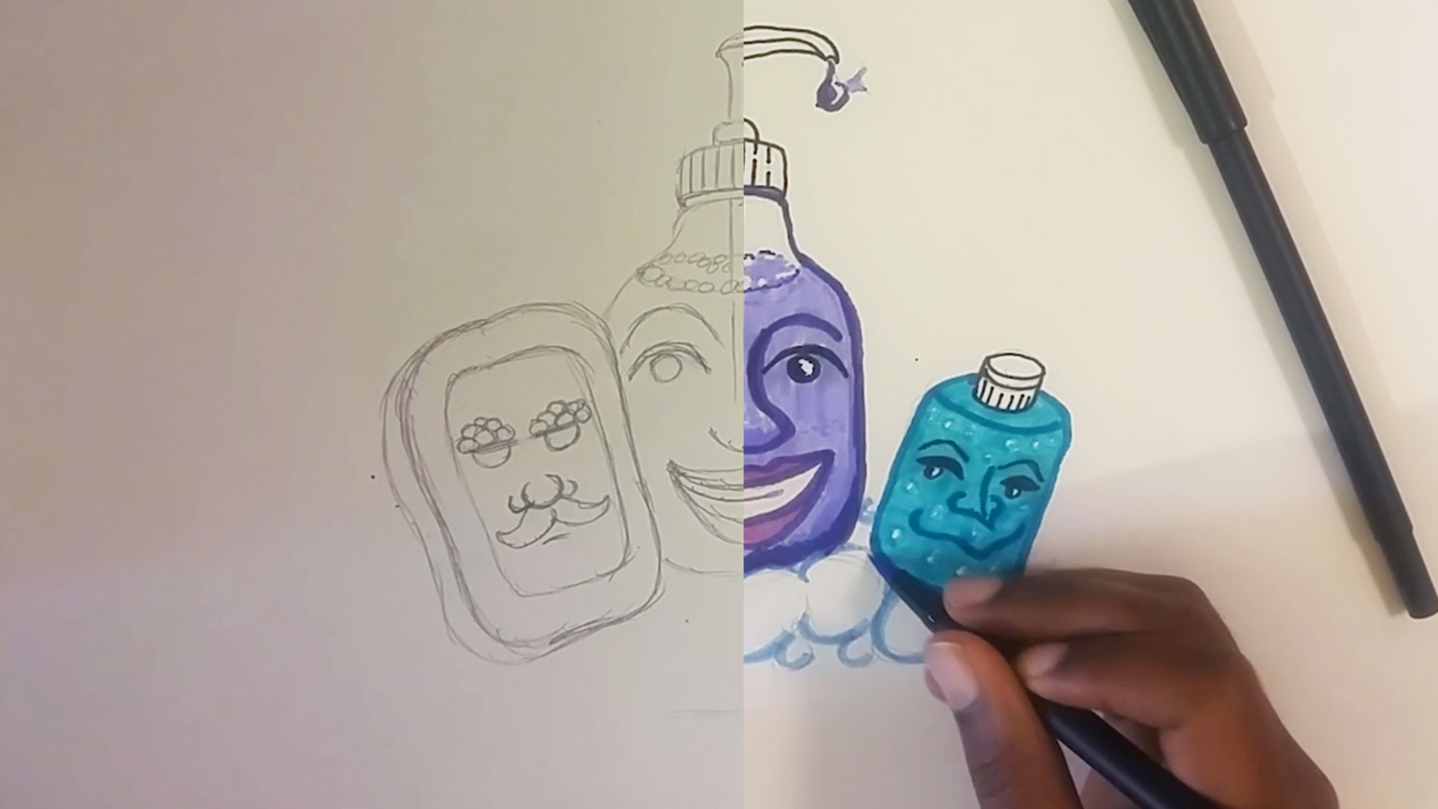 Learn From Home: How to draw the Soap Squad - ABC7 San Francisco