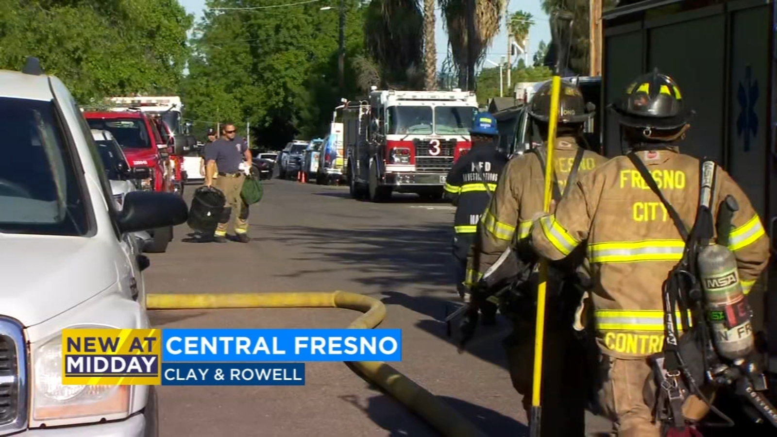2 families displaced after apartment fire in central Fresno - ABC30 Fresno