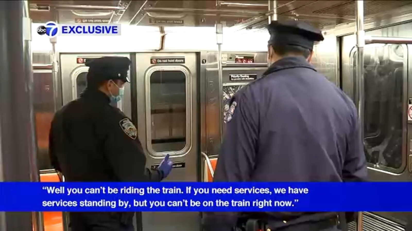 Coronavirus NYC: New action taken to get homeless off the subways ...