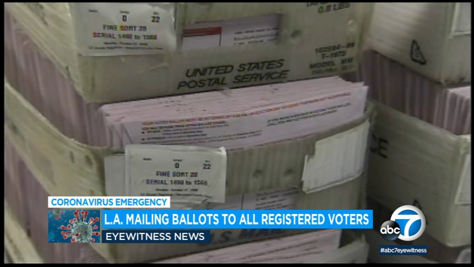 LA County Board of Supervisors approves sending vote-by-mail ballots to ...