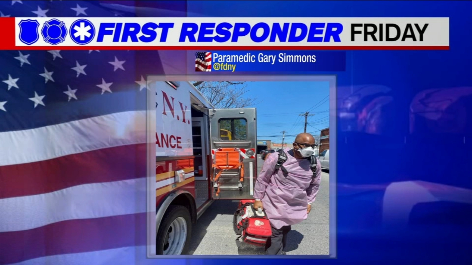 First Responder Friday: FDNY Paramedic Gary Simmons - ABC7 New York