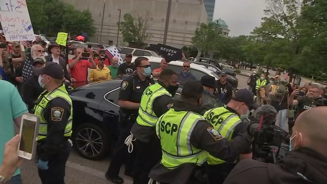 North Carolina Coronavirus: ReOpen NC protest happening in Raleigh ...
