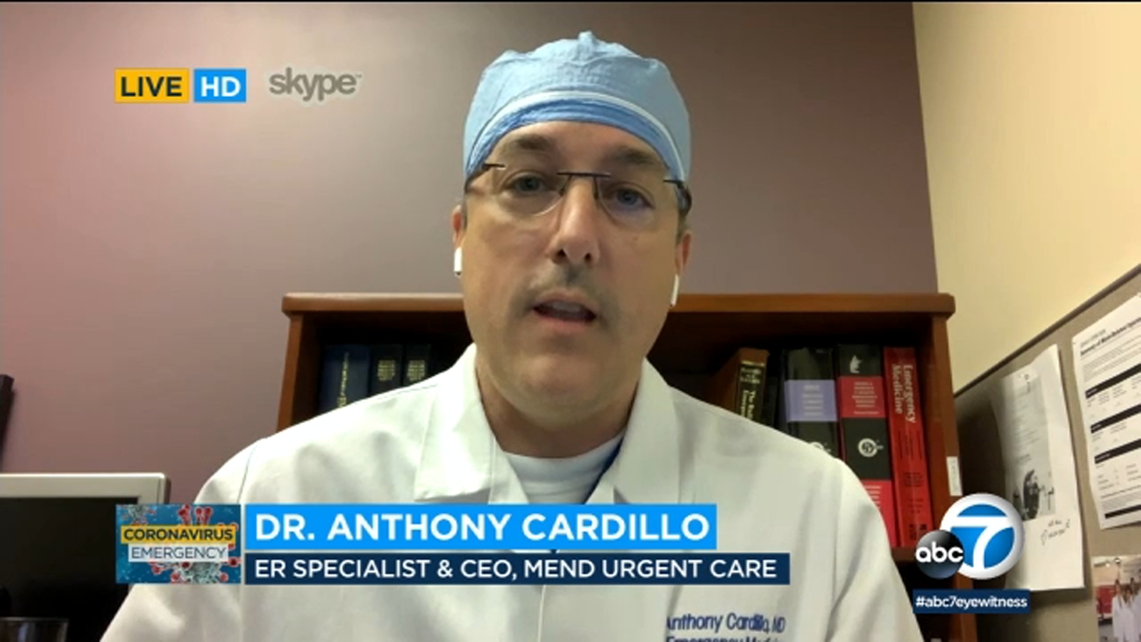 Dr. Anthony Cardillo, ER specialist and CEO of Mend Urgent Care, talks ...