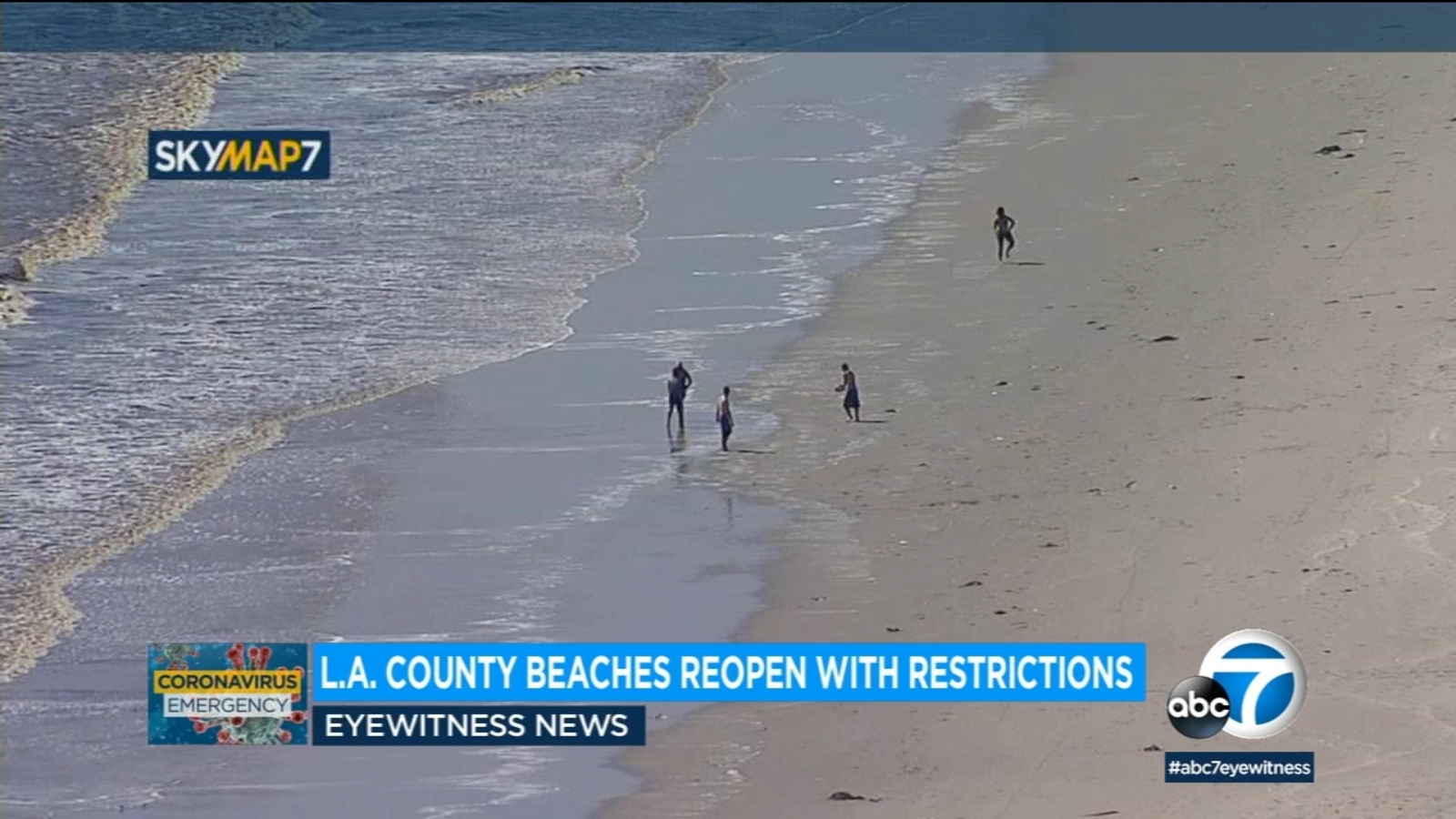 Coronavirus in Los Angeles: LA County beaches reopen with restrictions ...