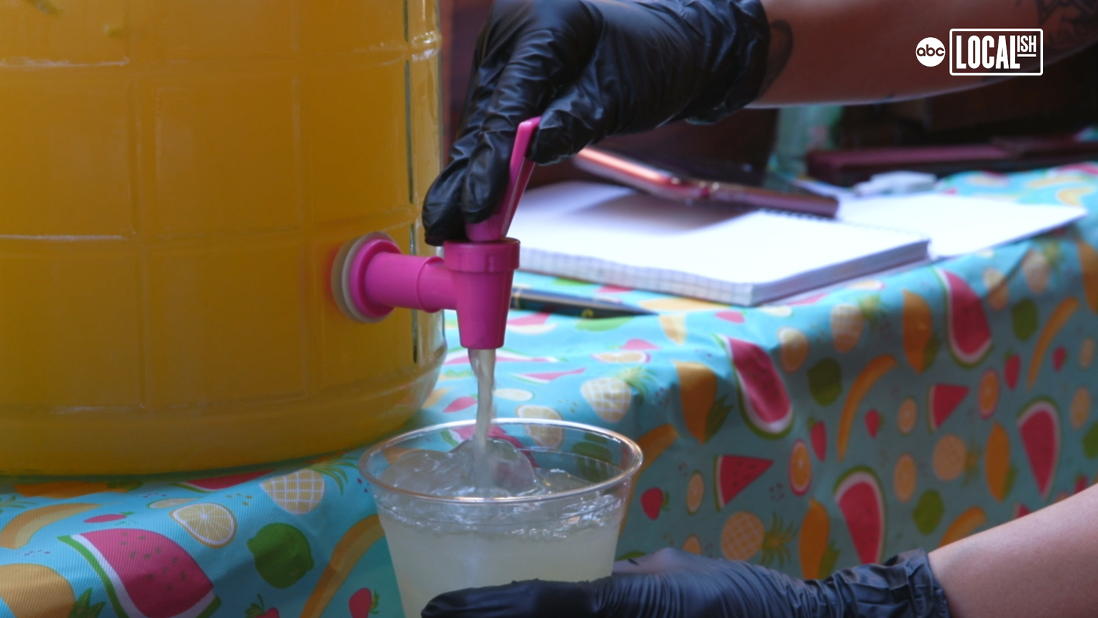 LA's 'The Wolves' sets up a grown up style lemonade stand to help raise ...